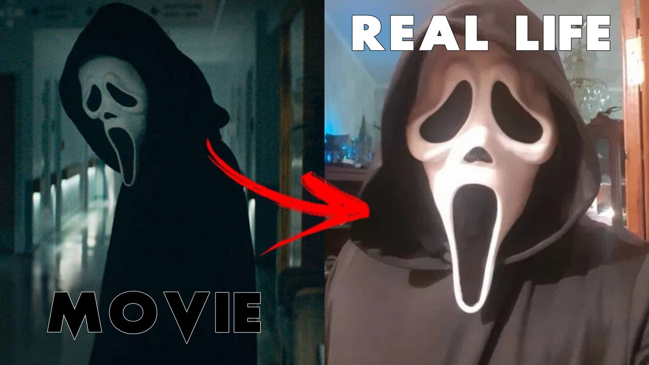 All GhostFace Masks in Movies and Real Life - YouTube