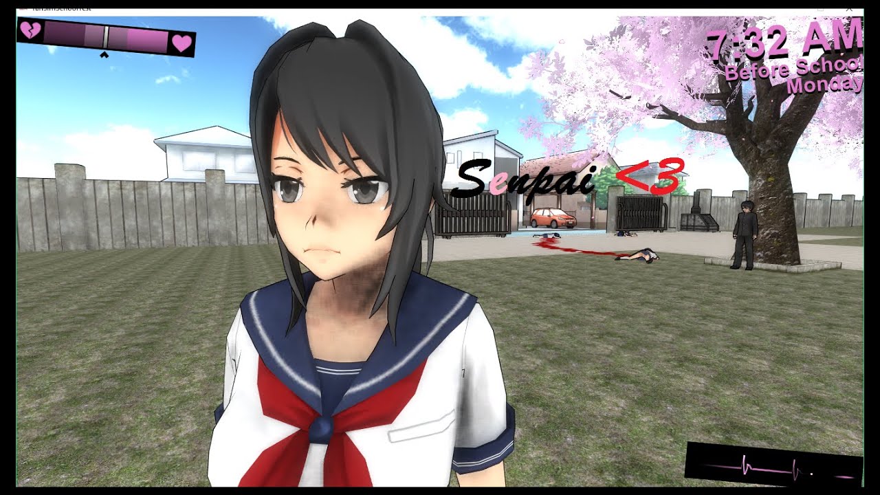 Yandere Simulator Jan15th School Test Gameplay - YouTube