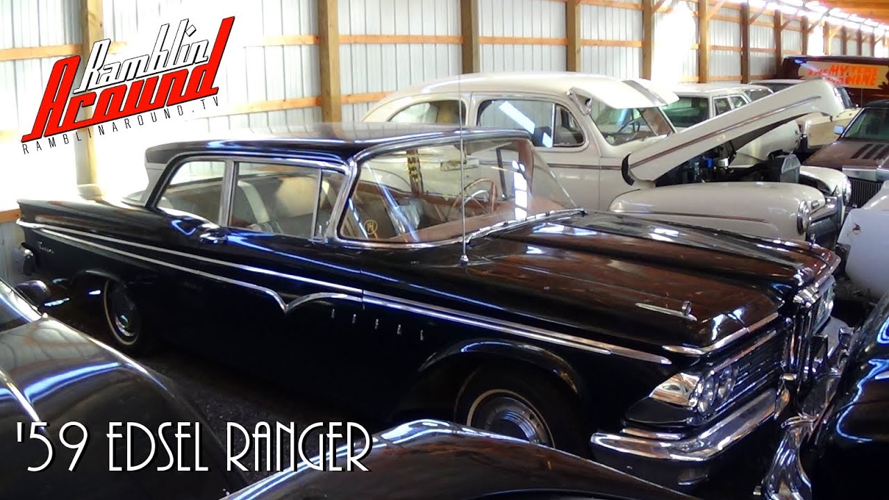 Rare 1959 Edsel Ranger 361 V8 at Country Classic Cars - YouTube