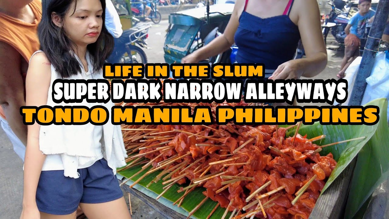 Unbelievable narrow alleyways in TONDO MANILA PHILIPPINES [4k] walking ...