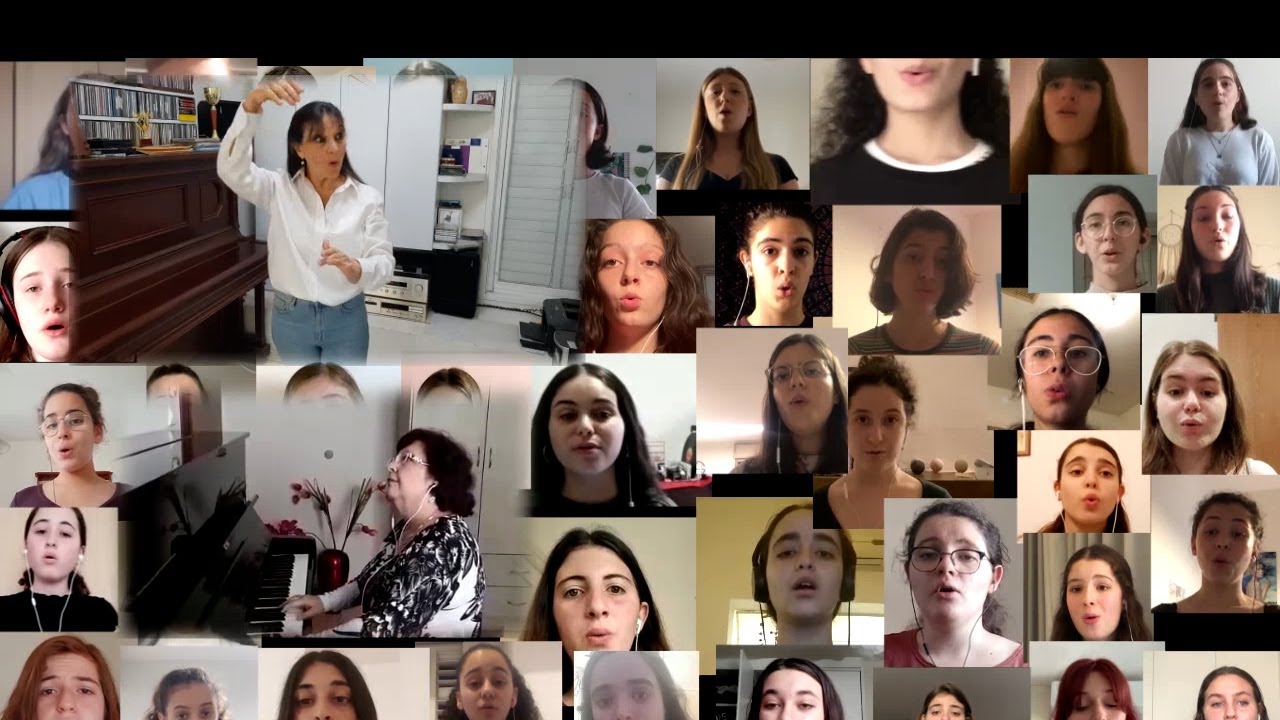 Bat-Kol Girls' Virtual Choir: White Days מקהלת בת-קול: ימים לבנים - YouTube