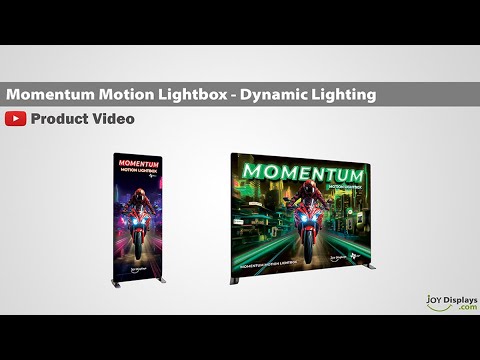 Momentum Motion Lightbox - Dynamic Lighting - Product Display - YouTube