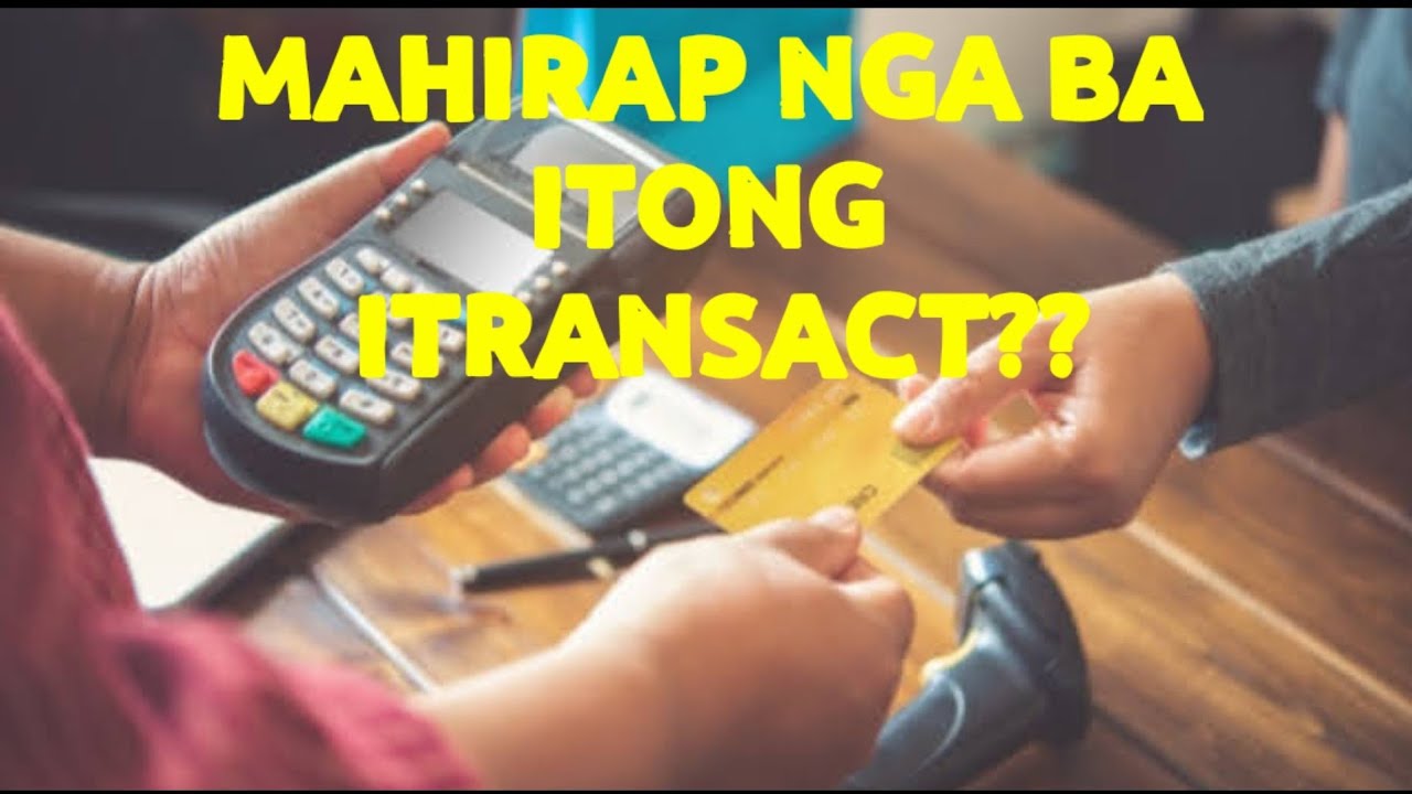 Paano nga ba gamitin ang Swipe Card Machine? Mahirap nga ba? - YouTube