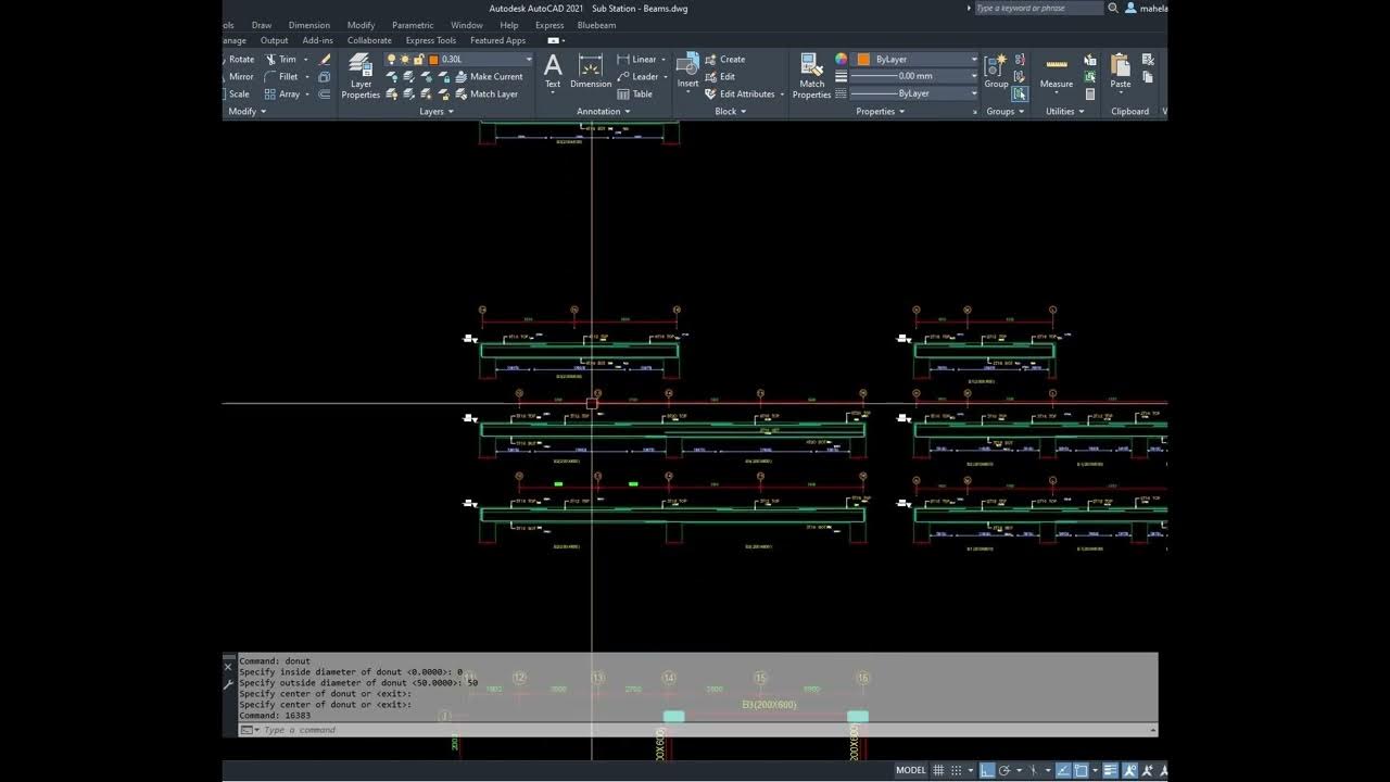 Autocad Detailing work Streamlining Beam Shop Drawings with AutoLISP! - YouTube