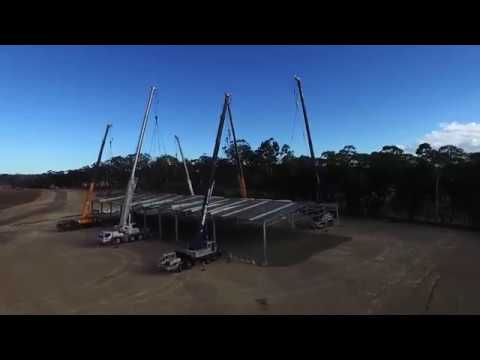 Central Steel Build Project Compilation - YouTube