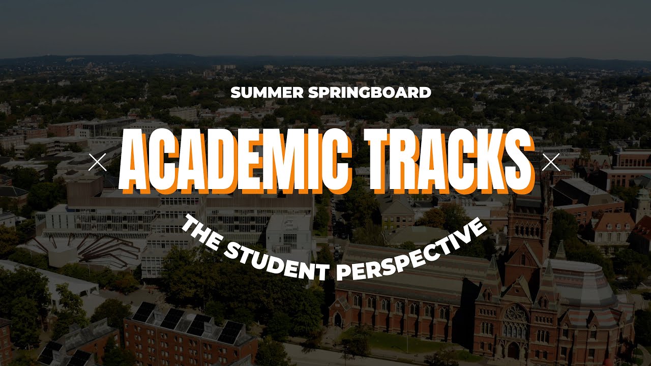 The Student Perspective - Academic Tracks - YouTube