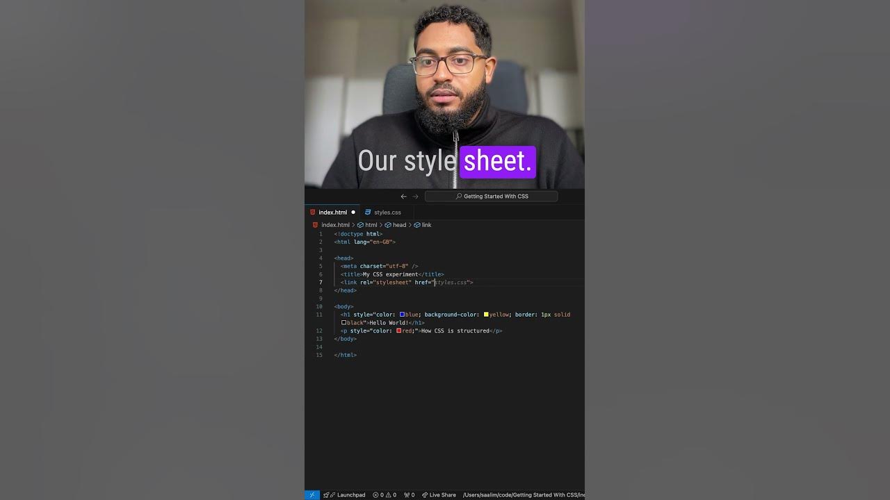 Css Troubles Check Your Selectors Coding Learnhtml5andcss3 Youtube