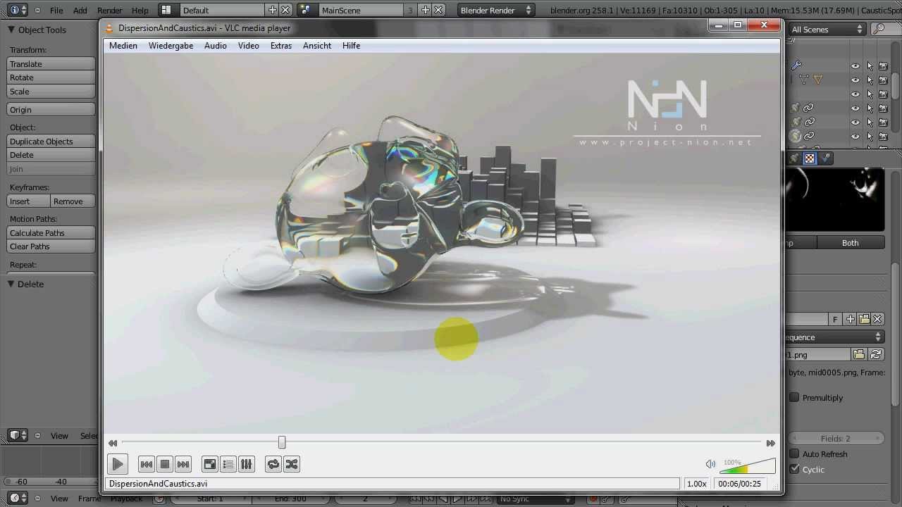 Blender Internal Dispersion and Caustics - Explained - YouTube