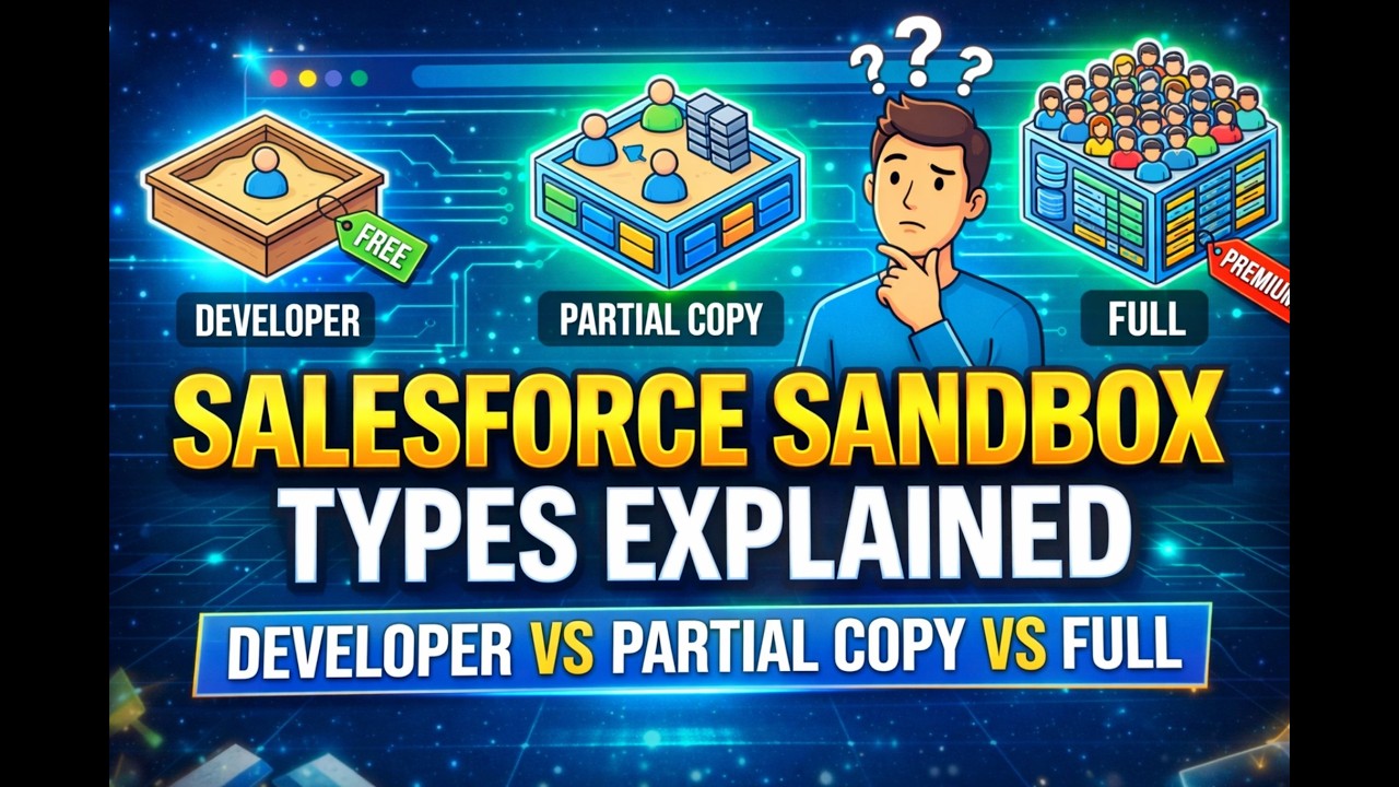 Salesforce Sandbox Types Explained | Developer vs Partial vs Full ...