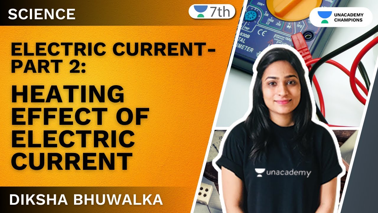 Electric Current: Part 2: Heating Effect of Electric Current | Class 8 ...
