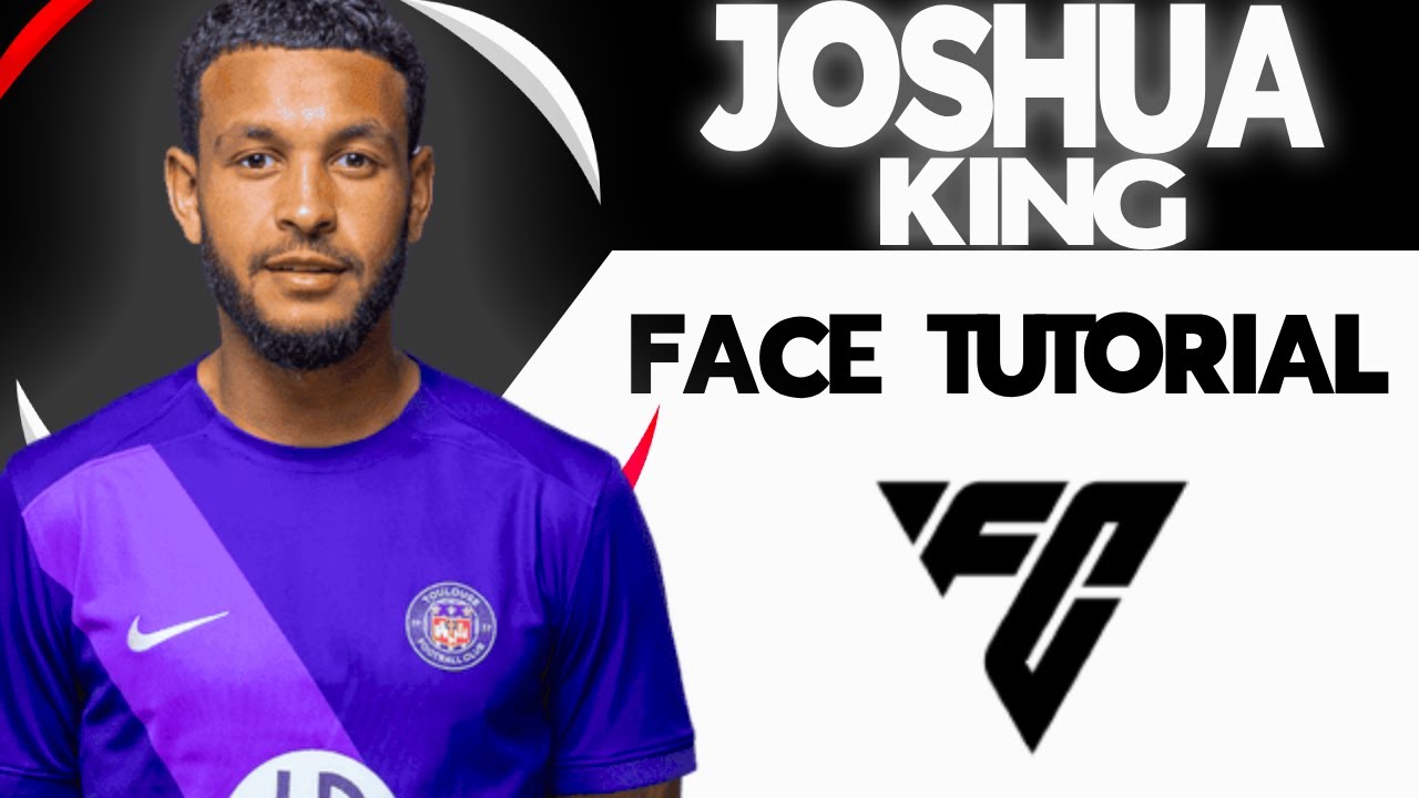 EAFC 25 How To Create Joshua King (Face) Simple Tutorial - YouTube