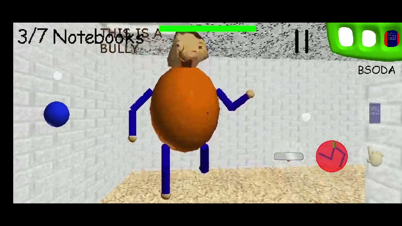Playing Baldis Basics Again Youtube