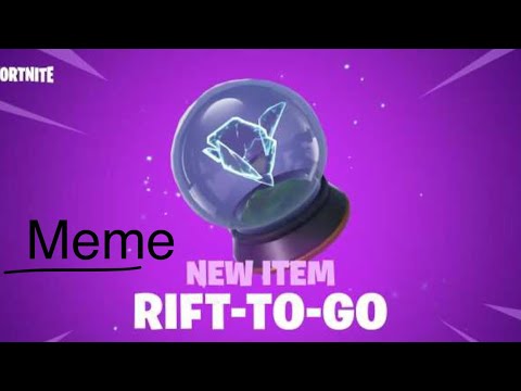 If The Rift To Go Meme Was Funny - YouTube