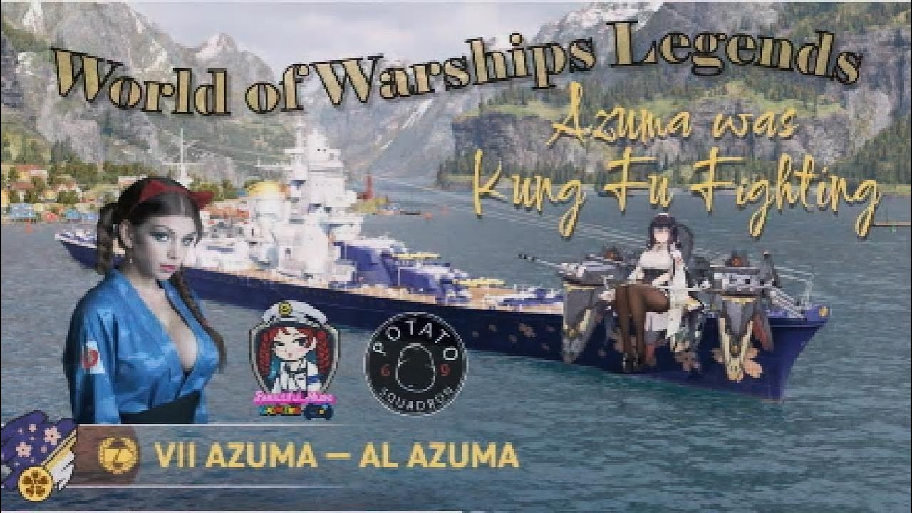 Azuma was Kung Fu fighting (WoWs Legends) - YouTube