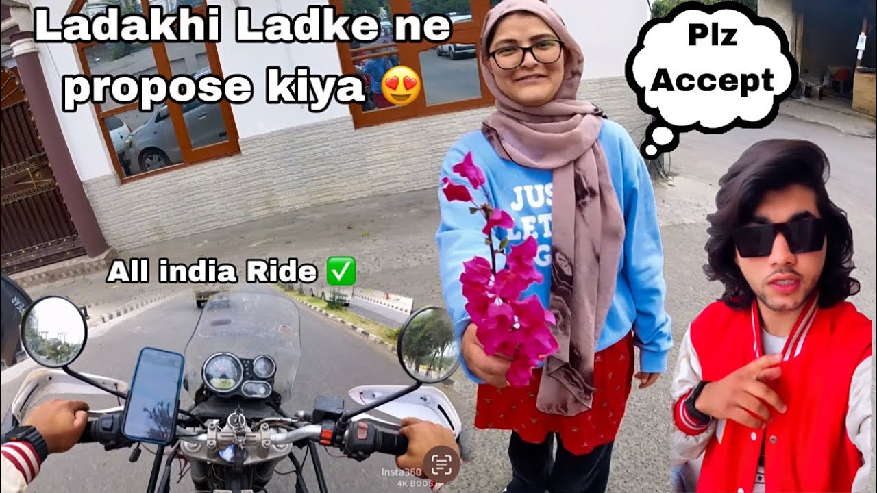 All india ride complete karna par Ladakhi Ladke ne kya diya dakho 😍 ...