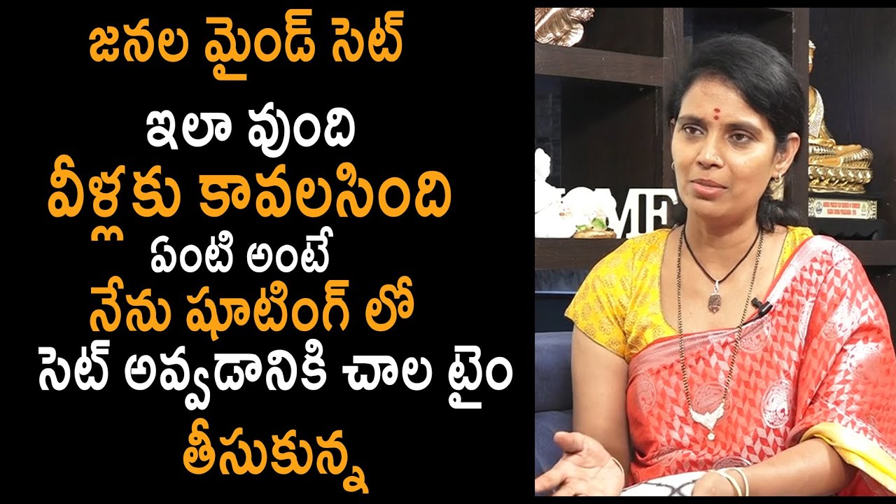 Pushpa Movie Mother Character Kalpalatha EMOTIONAL Words about Shooting ...