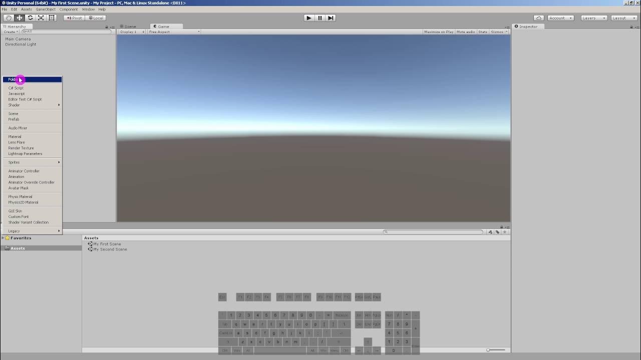 VTL Interactive Unity Workshop - 1_1 Project - YouTube