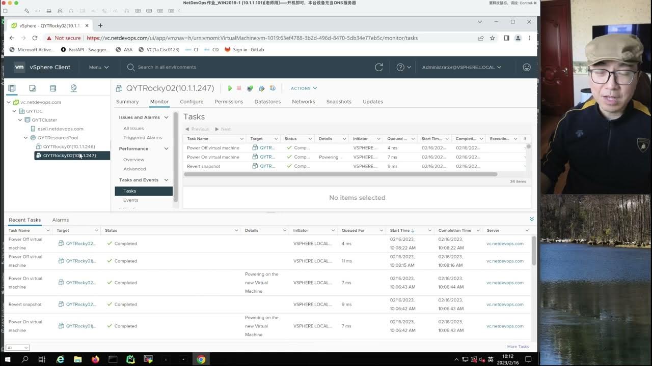 NetDevOps作业 Netdevops 8 批量恢复快照并开机 - YouTube