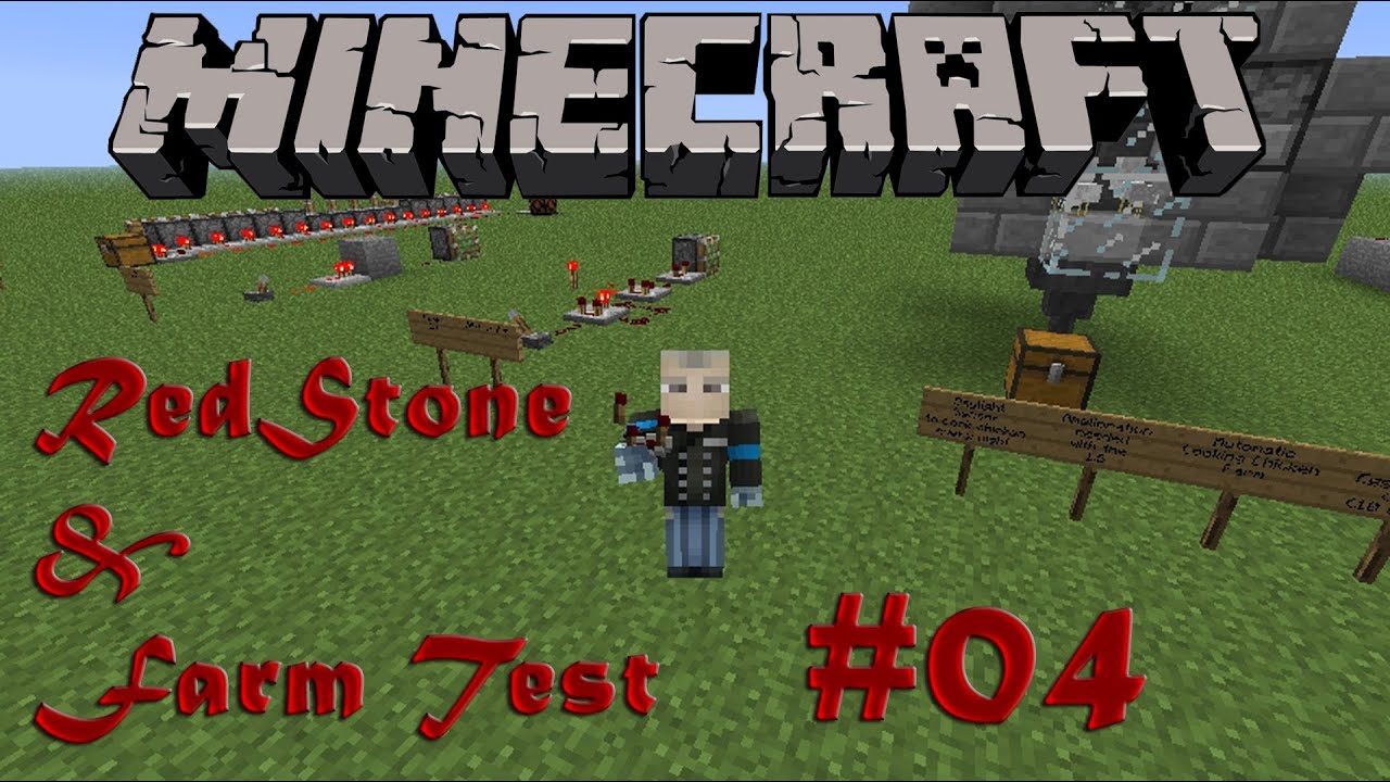 Minecraft - RedStone Help #04 (Manual and Automatic Items Sender) - YouTube