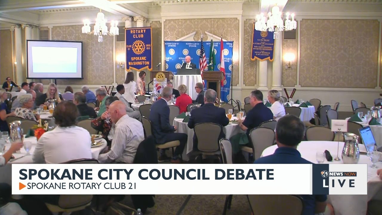 WATCH: Spokane City Council President candidates Betsy Wilkerson and ...