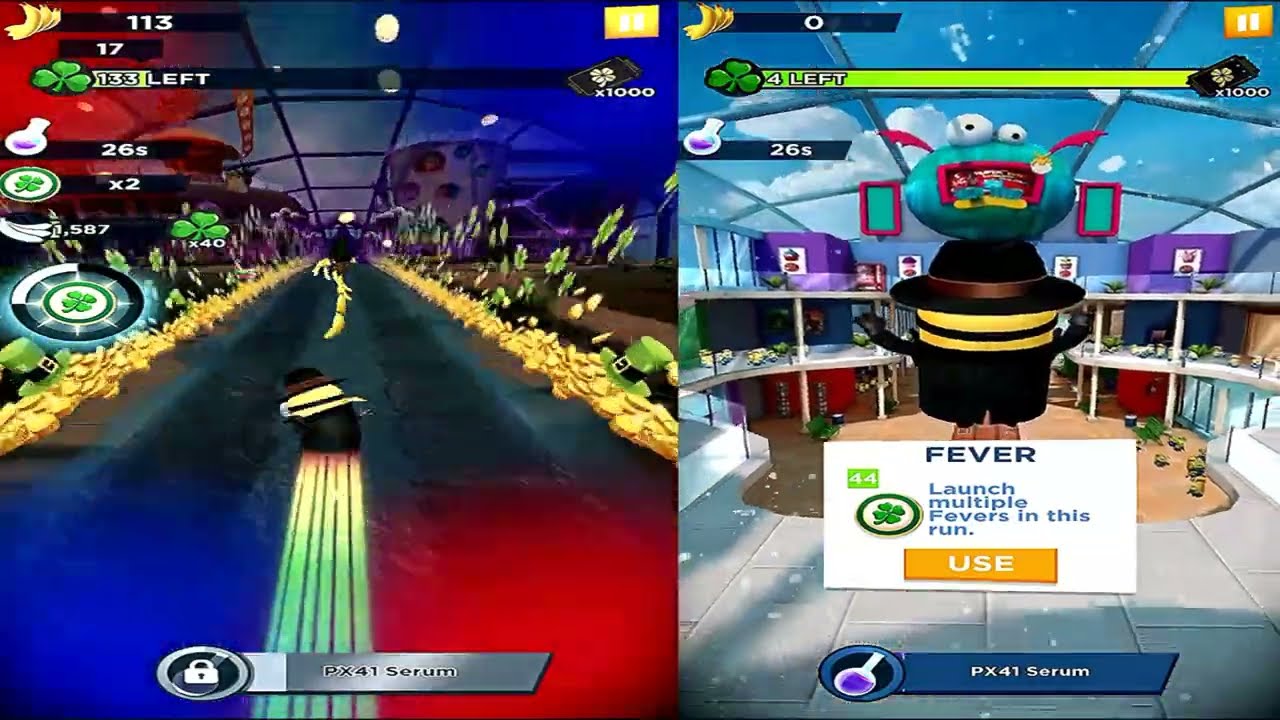 Minion Rush Despicable Me Lucky Clover Field Reverse Gameplay Hd 3
