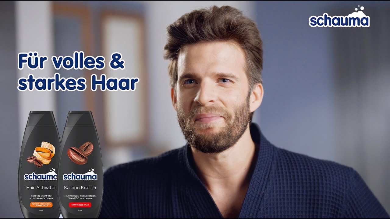 Schauma Koffein-Shampoos für volles & starkes Haar. - YouTube