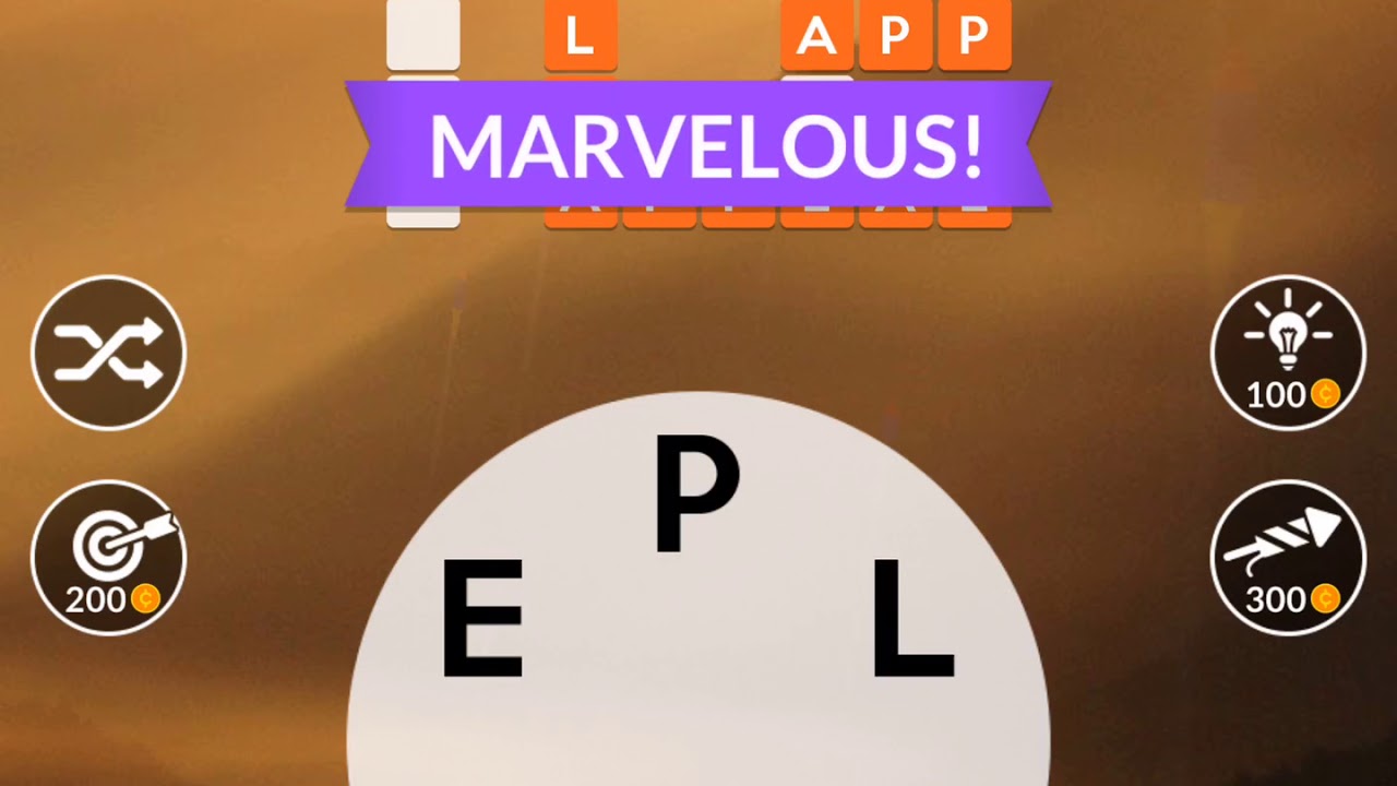 Wordscapes Level 188 Answers - YouTube