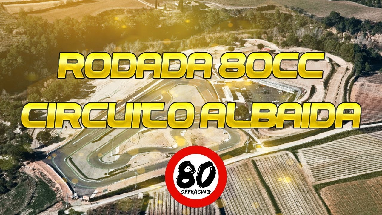 Rodada circuito Albaida + CAÍDA!!!! (Gp 80cc, pit bike, supermoto ...