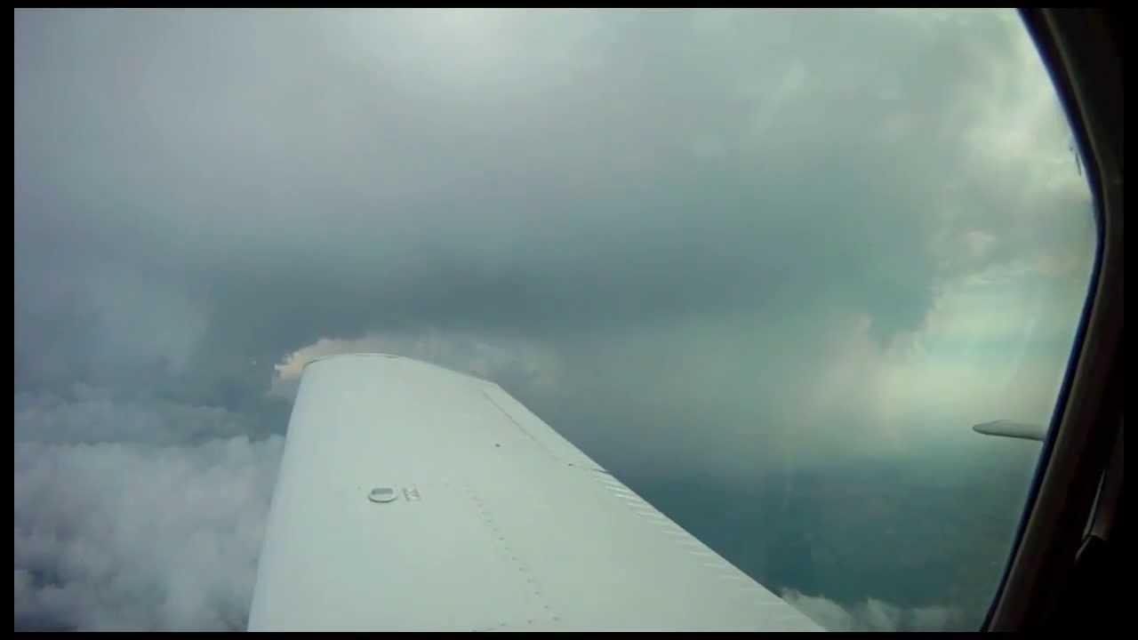 Large Storm Cells Over Cincinnati - YouTube