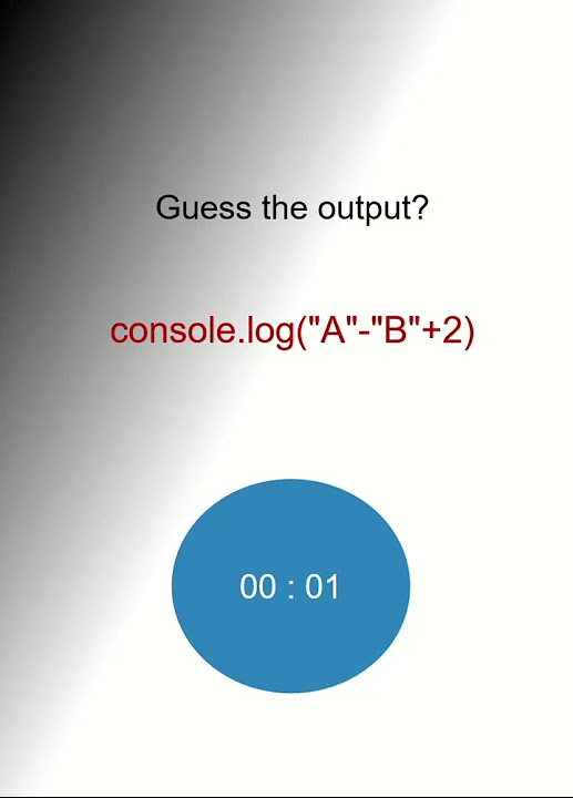 Javascript Quiz Javascript Javascriptinterviewquestions Frontenddevelopment Coding Youtube