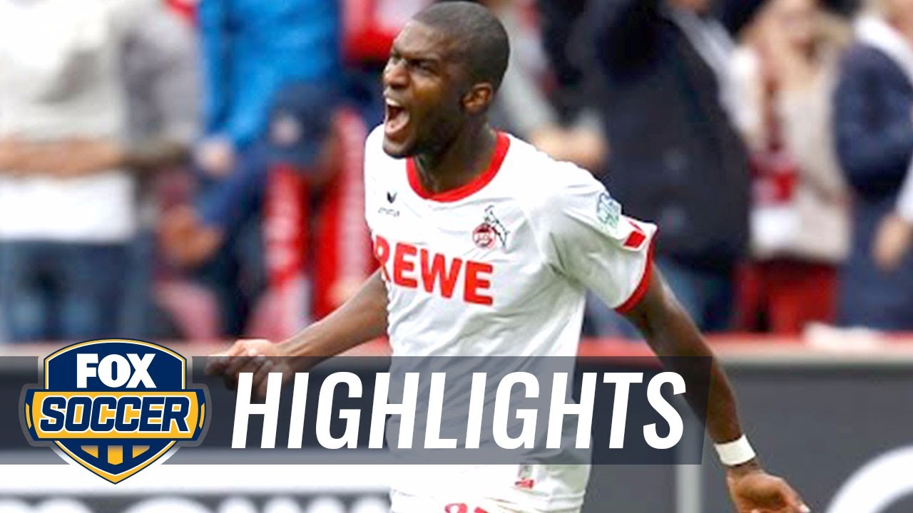 Modeste header gives 1. FC Koln 1-0 lead against Ingolstadt - 2015–16 ...