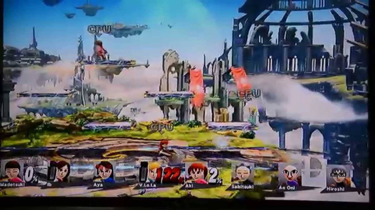 Super Smash Bros Wii U Mii Fighters RPG Horror 1 - YouTube