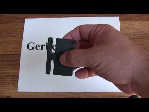 Gerber Ceramic Pocket Knife Sharpener 04307 - YouTube