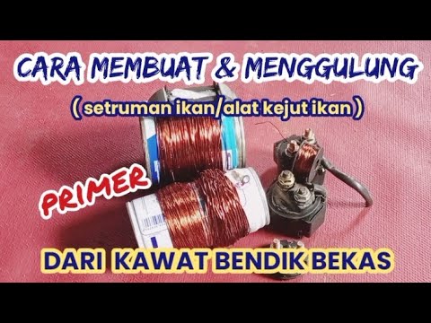 Cara menggulung travo primer // tutorial setruman ikan @darderdor.364 ...