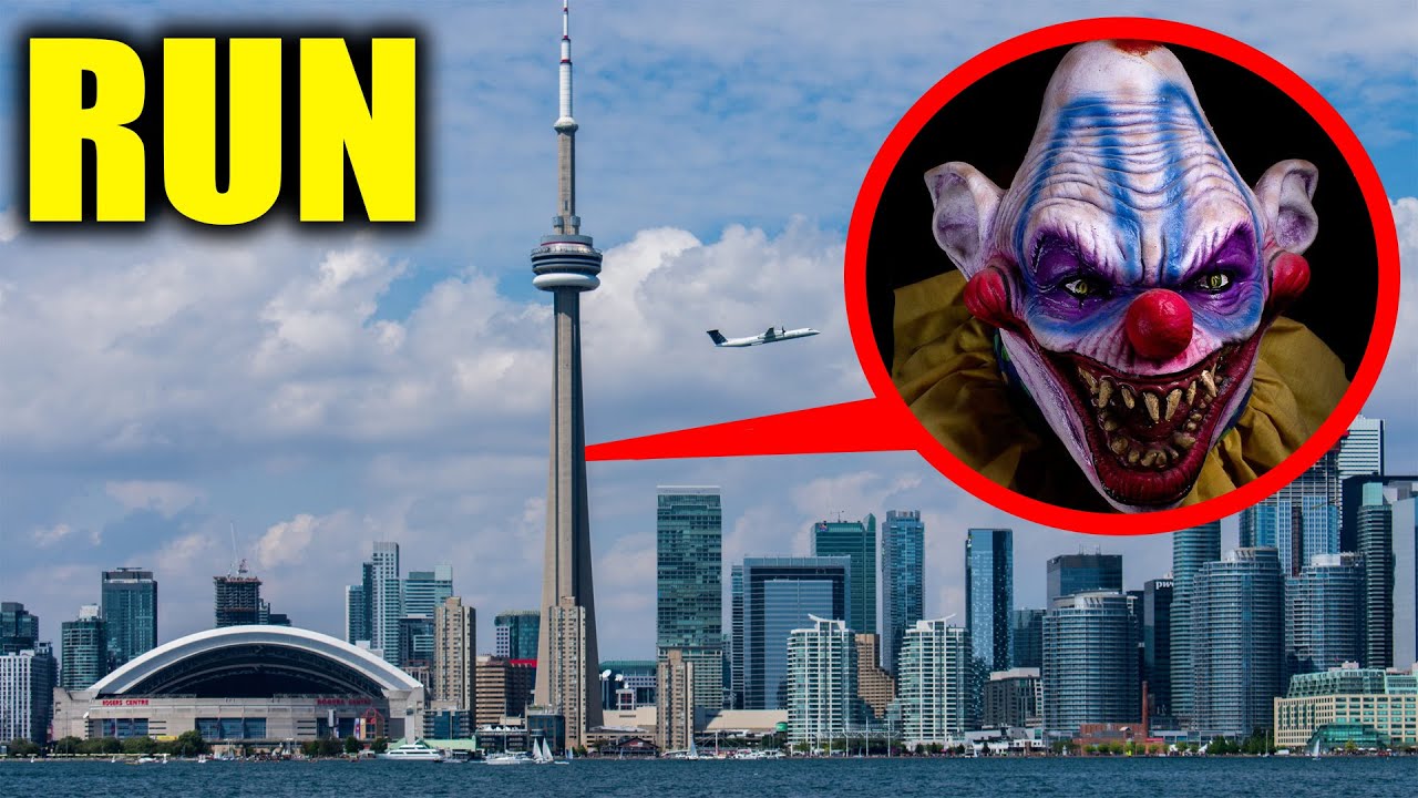 IF YOU EVER SEE THESE CLOWNS INVADE YOUR CITY RUN!! (SCARIEST MOMENTS ...