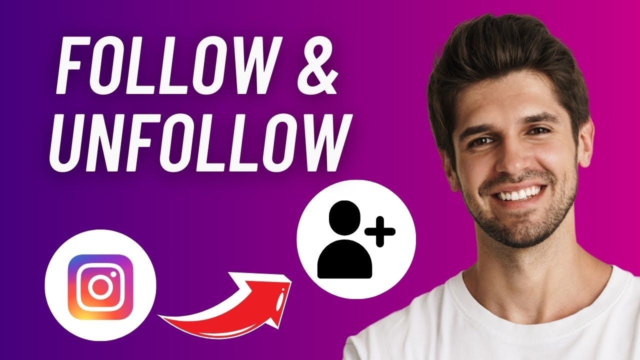 How to Follow and Unfollow on Instagram - YouTube