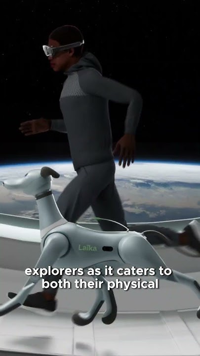 AI Robot Dog Laika Designed for Space Travelers - YouTube