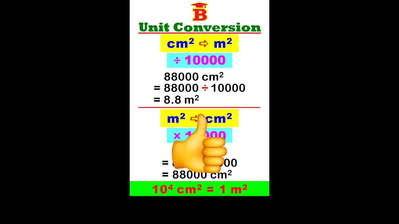 Sq cm To Sq m Sq m To Sq cm Conversion YouTube Sq cm To Sq m Sq m To Sq cm Conversion YouTube