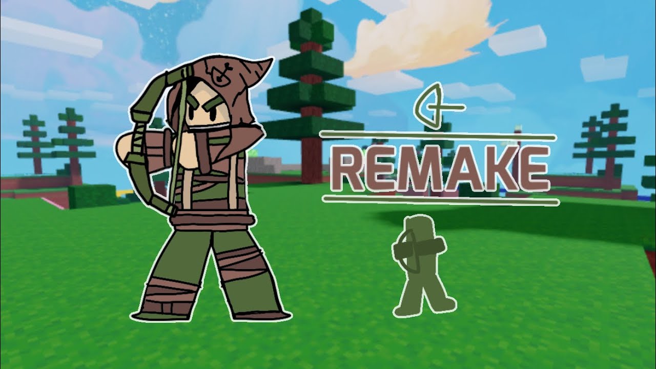 Archer Kit In A Nutshell Roblox Bedwars Animation Youtube