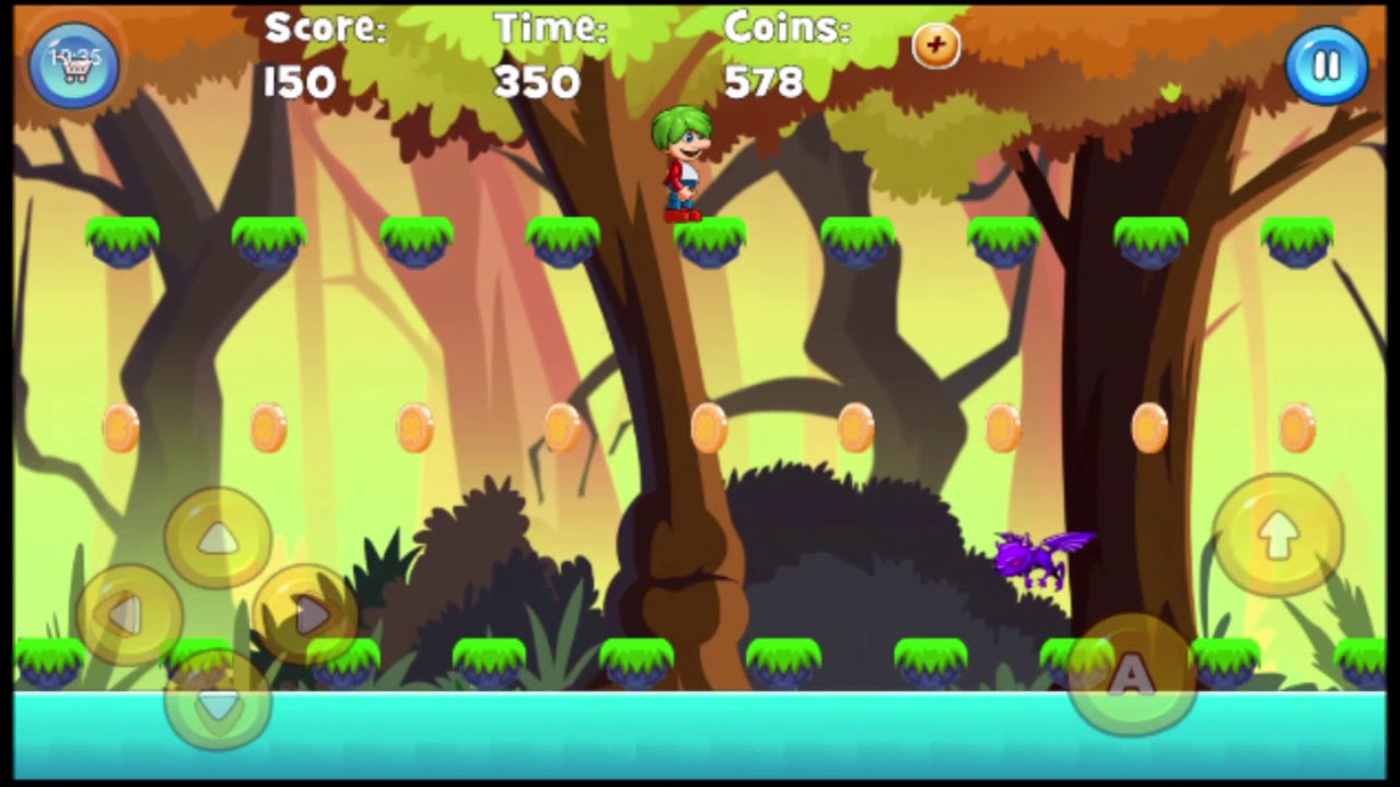 Victo's World Game level 9 to 16 Jungle adventure Super world - YouTube