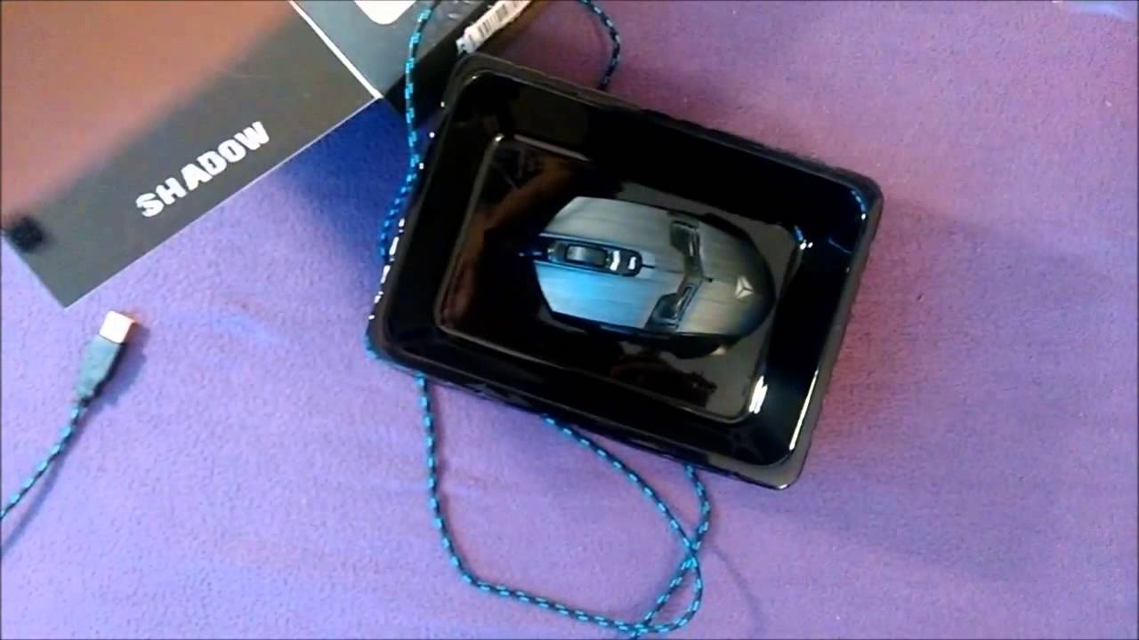 Unboxing of the new Yenkee Shadow gaming mouse - YouTube