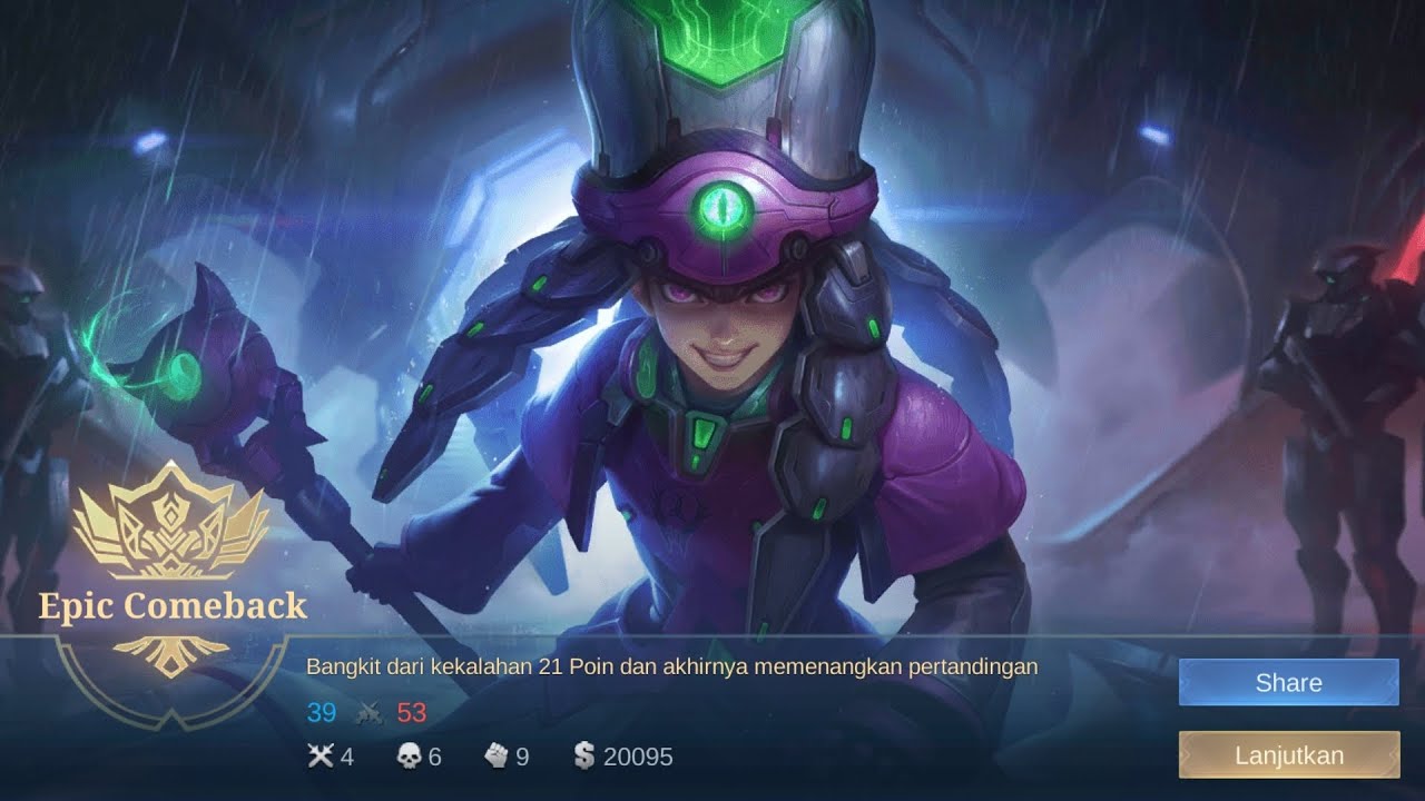 Mobile legends‼️again" Epic Come Back!‼️ - YouTube