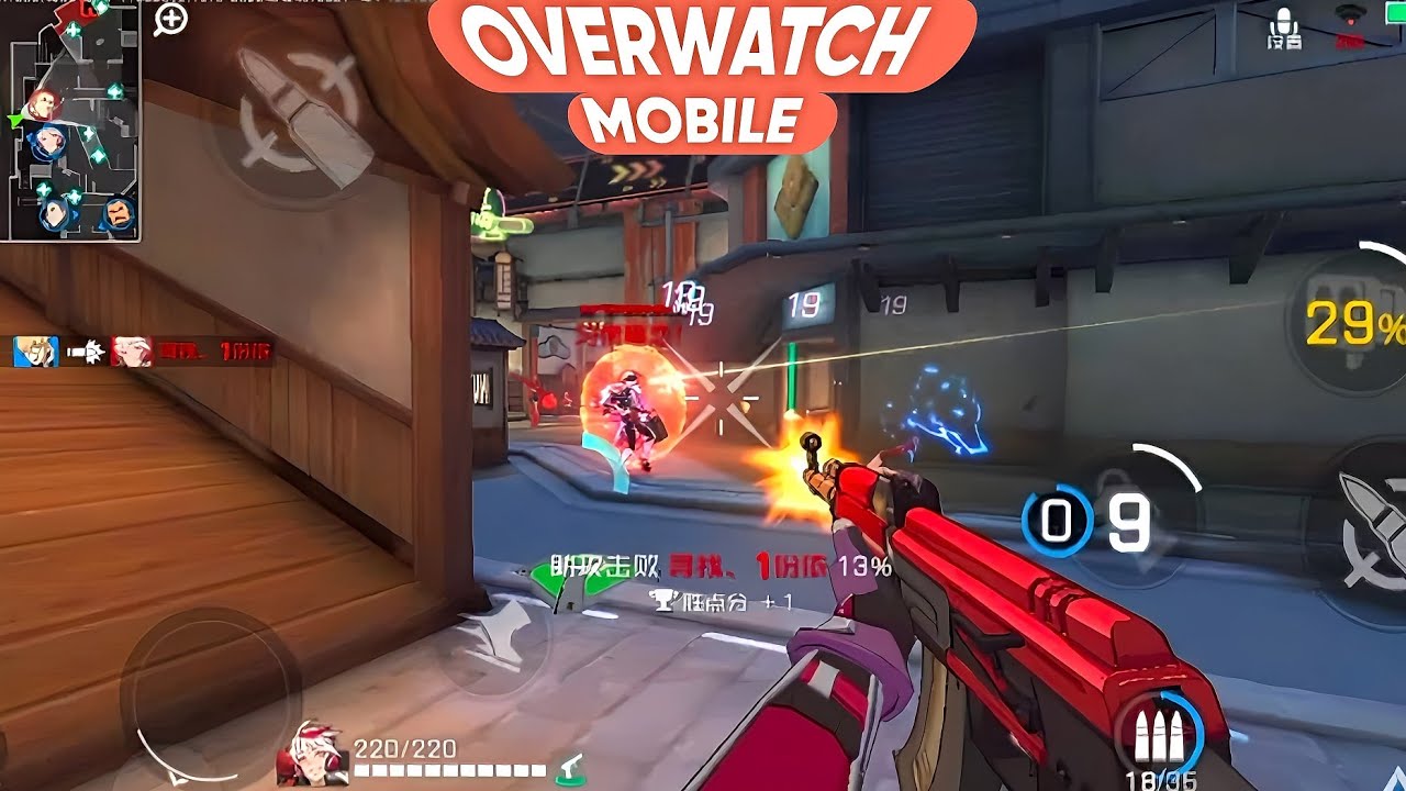 OVERWATCH MOBILE CLONE GAMEPLAY (ACE FORCE 1) - YouTube