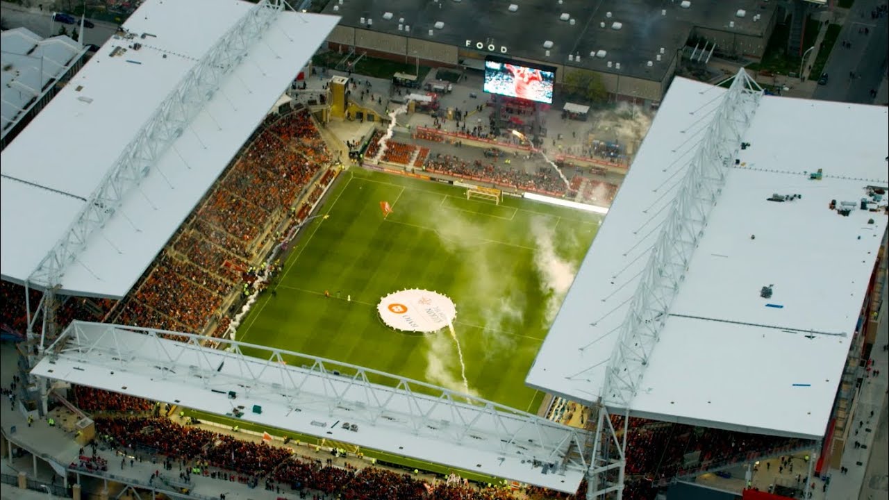Setting the Scene: New York Red Bulls @ Toronto FC - YouTube