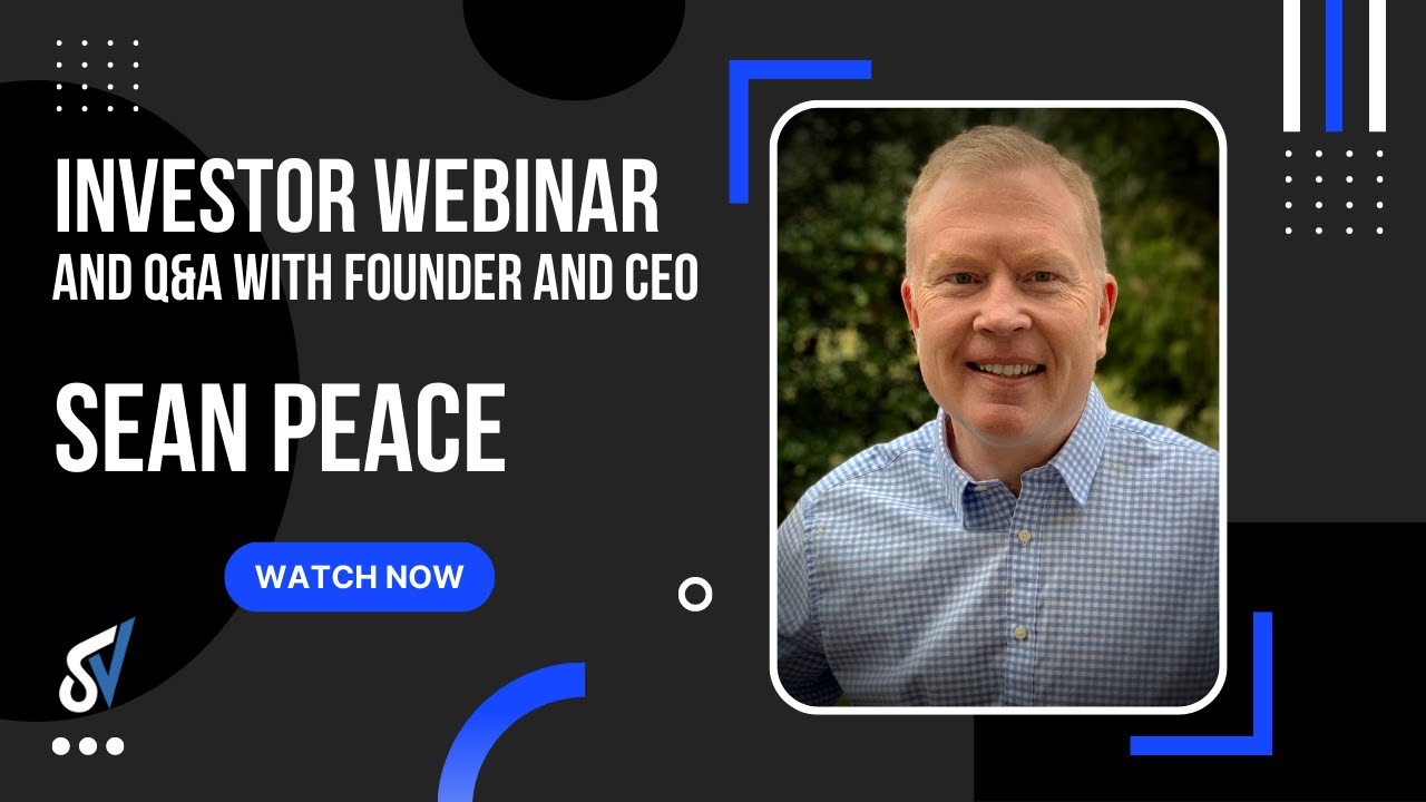 SongVest - Investor Webinar with Sean Peace, Founder and CEO - 10/18/22 ...