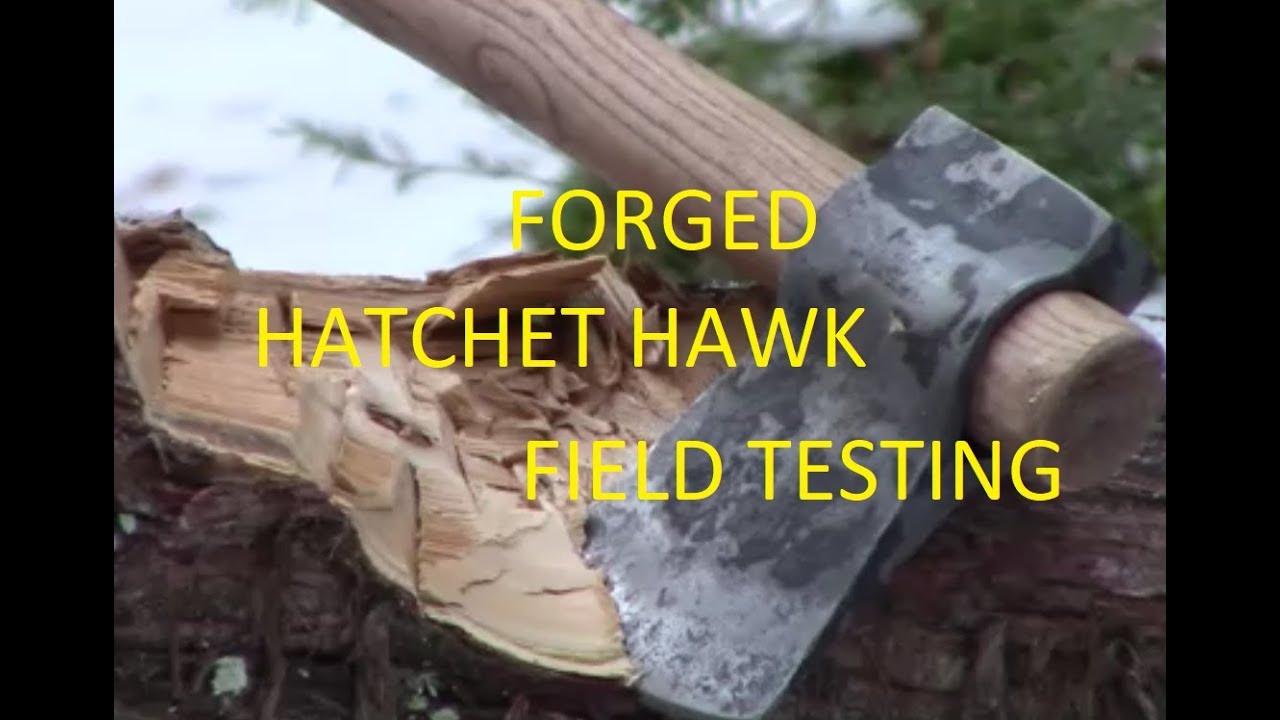 FORGED HATCHET HAWK IDEA I HAD, FIELD TESTING - YouTube