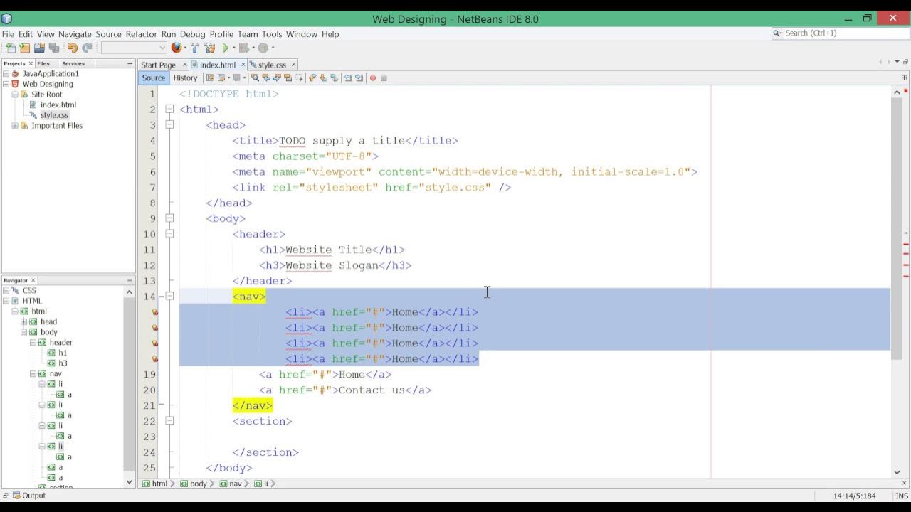 04 - Wireframe in HTML/CSS - YouTube