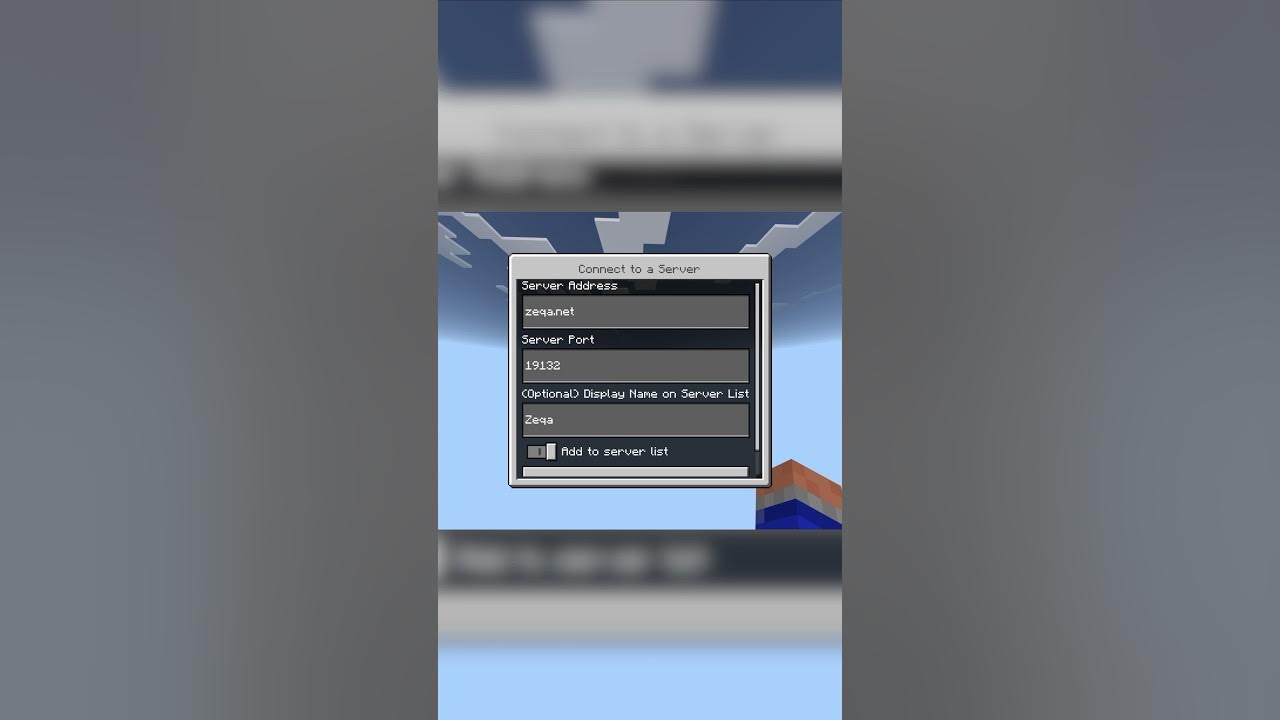 Join ANY server on Minecraft Xbox, PlayStation, or Nintendo Switch! # ...