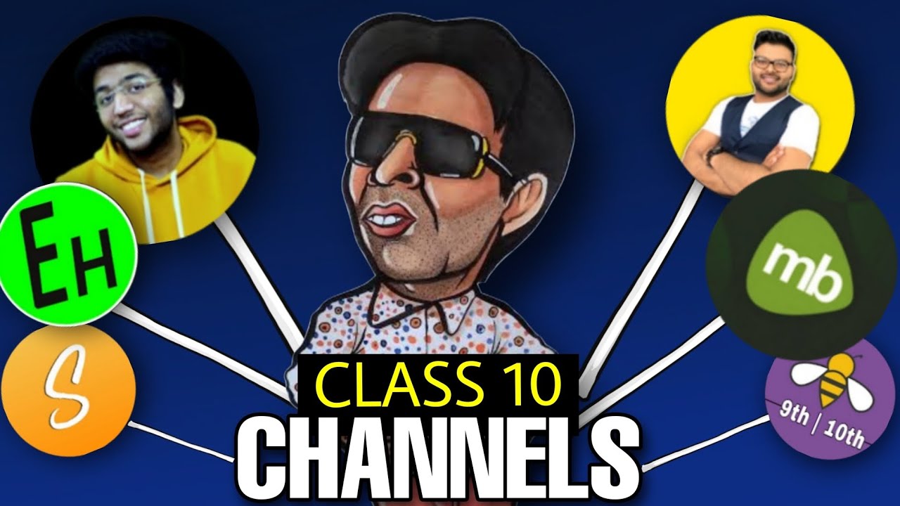 CBSE 2023-24 : Best youtube channels for class 10 boards exams🔥 - YouTube