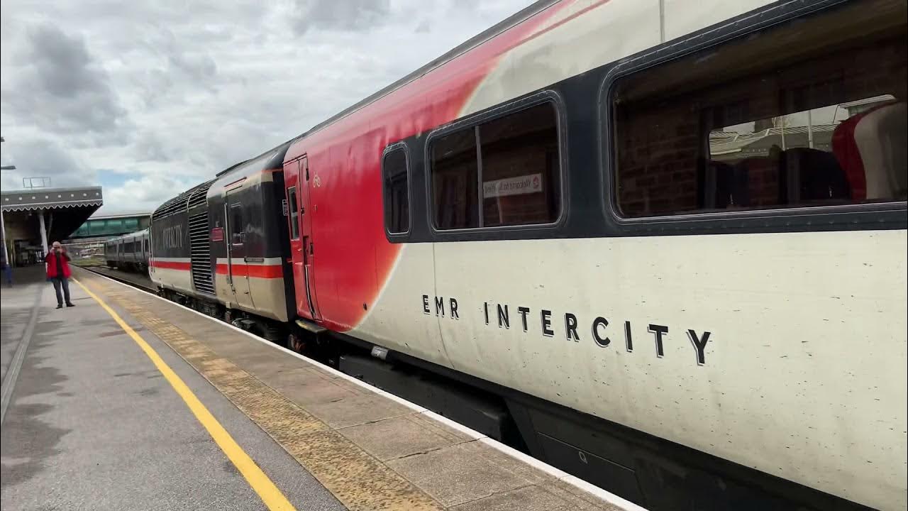 EMR HST 43102 And 43274 At Sheffield 9/5/2021 - YouTube